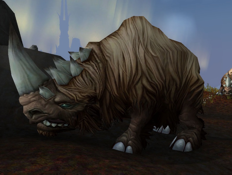 Wooly Rhino Matriarch - Wowpedia - Your wiki guide to the World of Warcraft