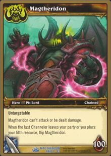 Magtheridon (Magtheridon's Lair TCG) (1) - Wowpedia - Your wiki guide ...