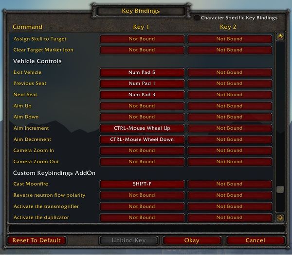 Creating key bindings - Wowpedia - Your wiki guide to the World of Warcraft
