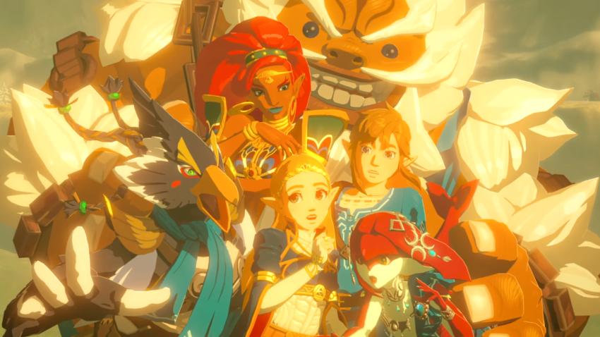 Picture of the Champions - Zelda Wiki