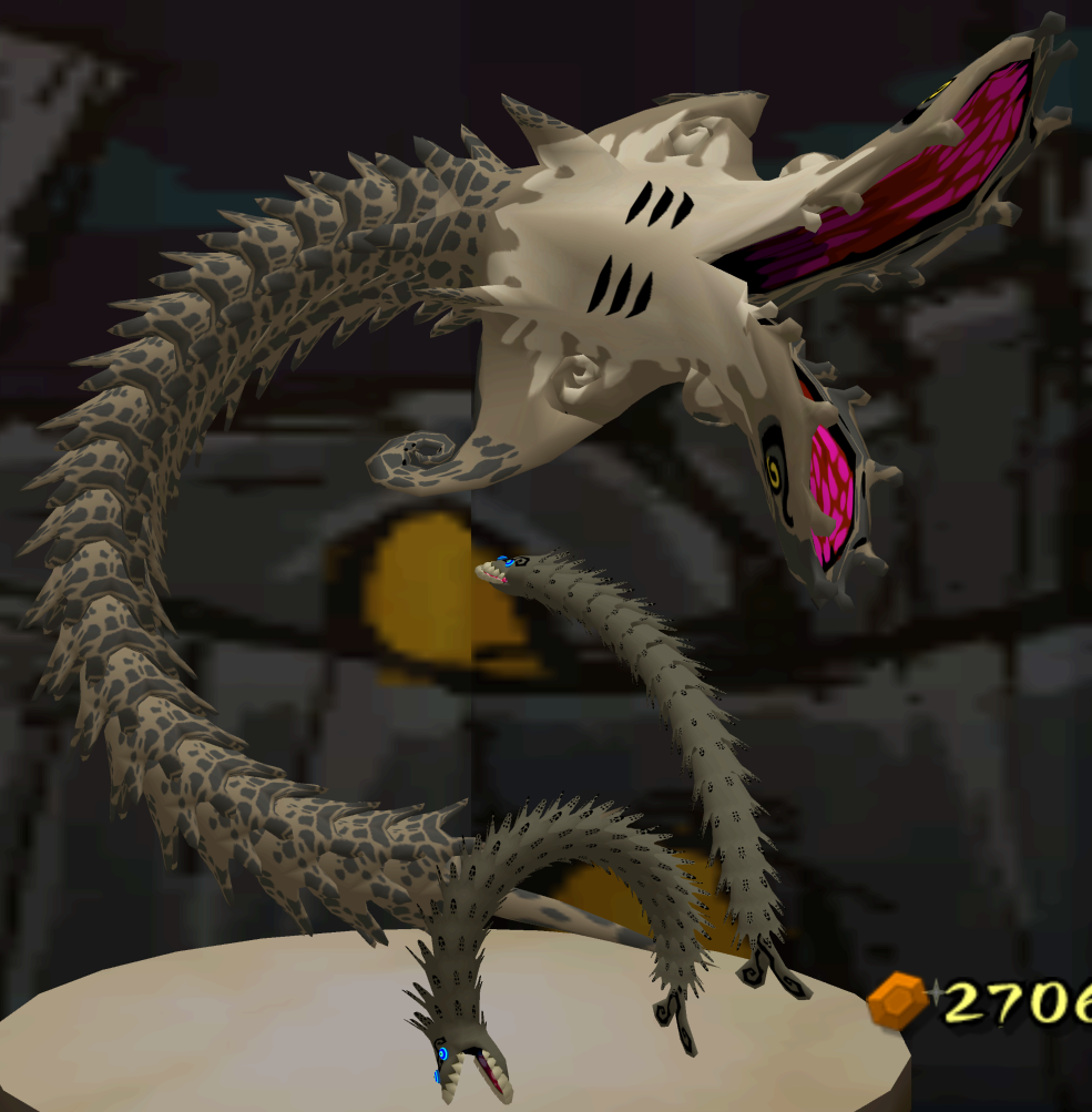 File:TWW Molgera, Protector of the Seal Figurine Model.png - Zelda Wiki