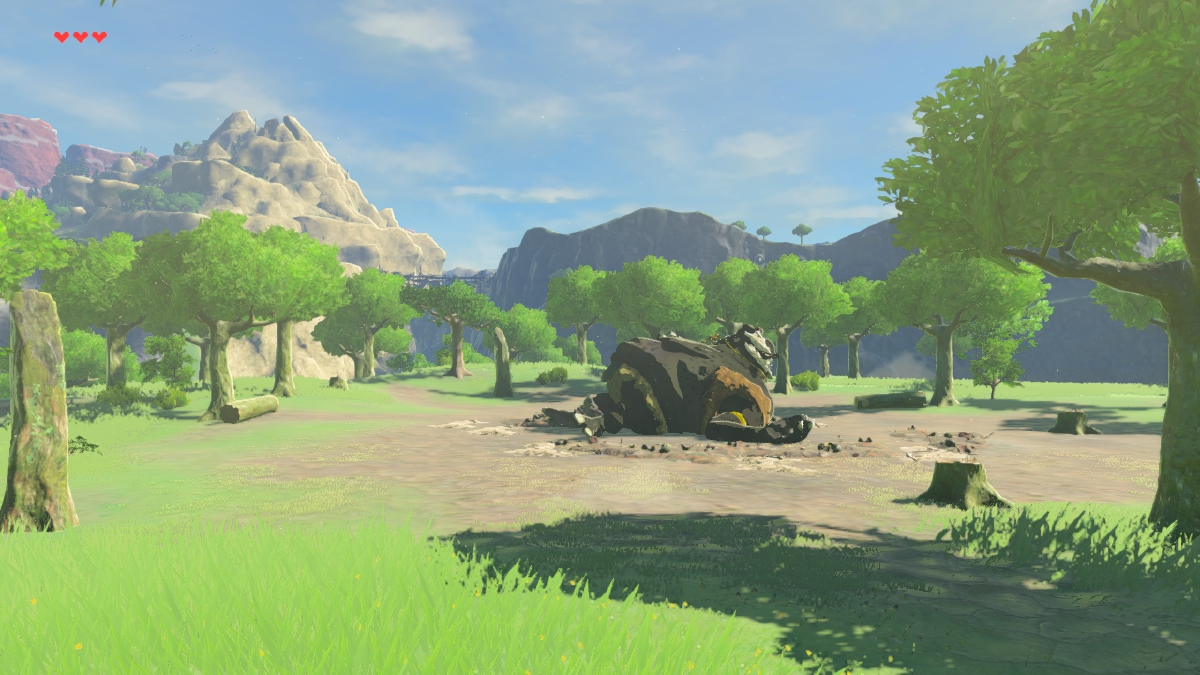 Great hyrule forest botw